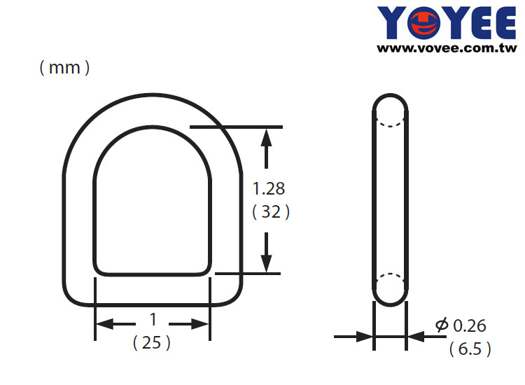 1" Delta Ring, 1" Delta Ring Manufacturer in Taiwan | YECL / YOYEE